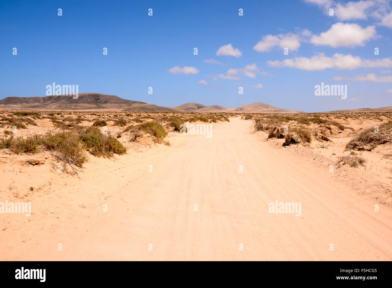 Dry Desert Landscape Stock Photo - Alamy