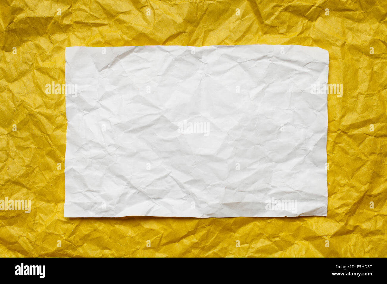 Blank yellow card on hi-res stock photography and images - Alamy