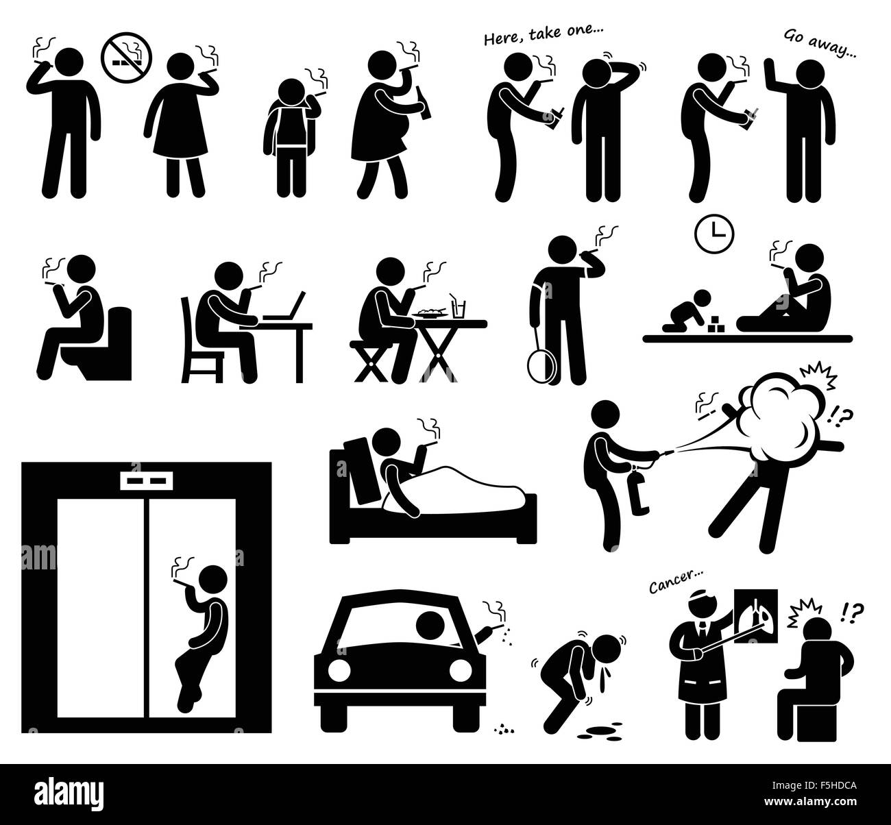 Smoking when pregnant Black and White Stock Photos & Images - Alamy