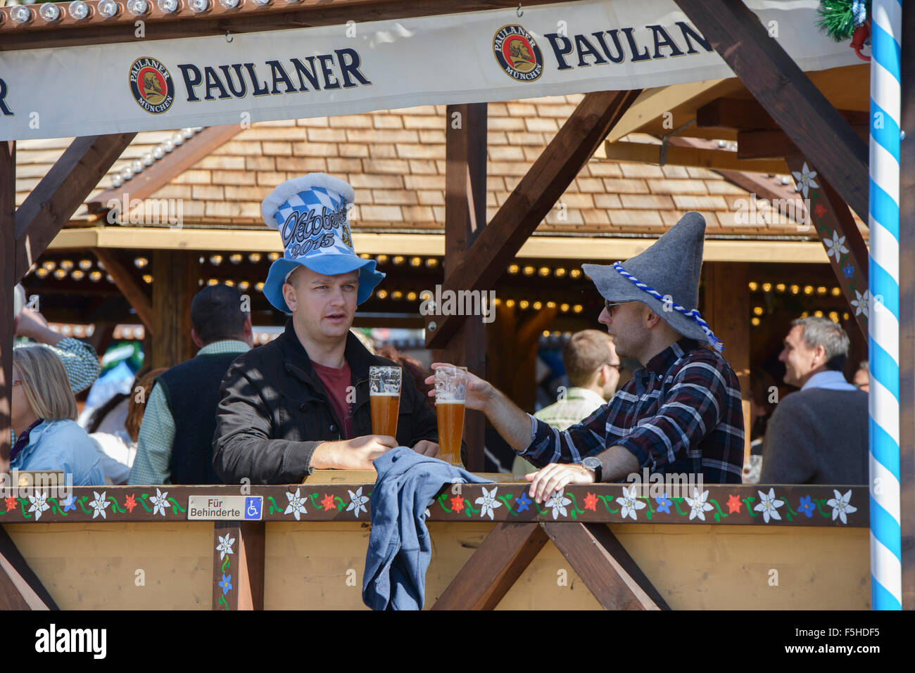 Partying at Oktoberfest in Munich, Germany Stock Photo - Alamy