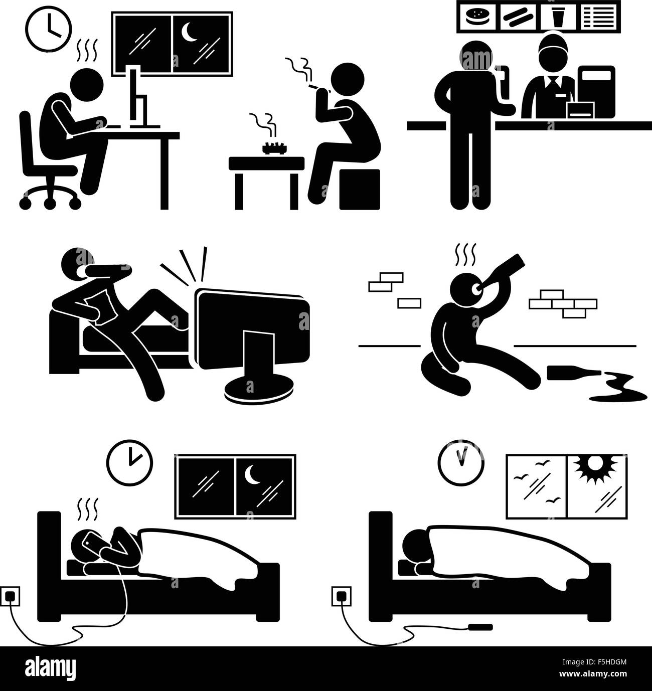 Lifestyle up Black and White Stock Photos & Images - Alamy