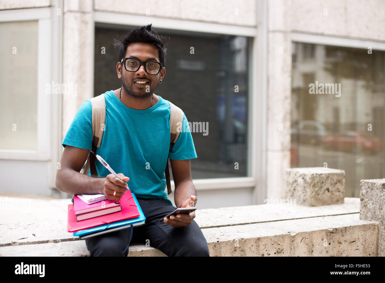 Indian textbook hi-res stock photography and images - Alamy