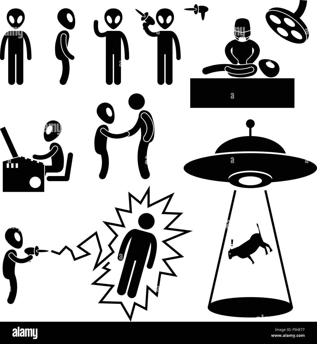 Ufo Black and White Stock Photos & Images - Alamy