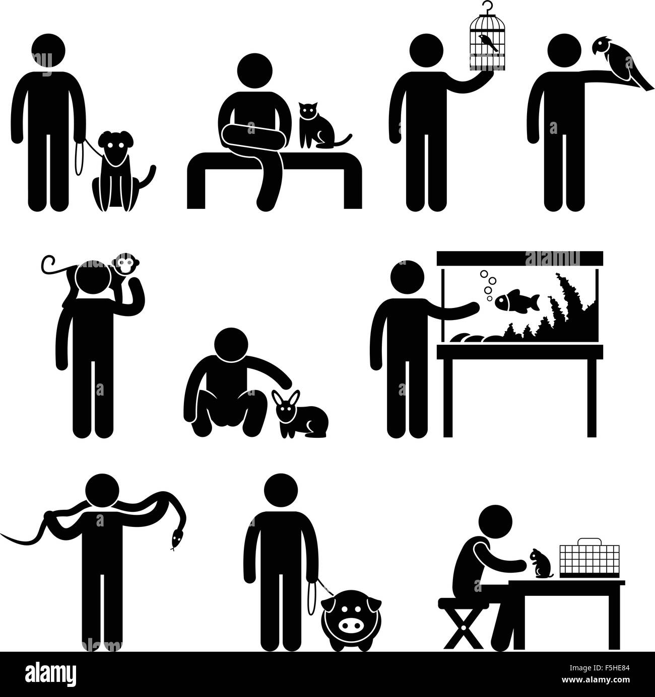 Human hamster Stock Vector Images - Alamy