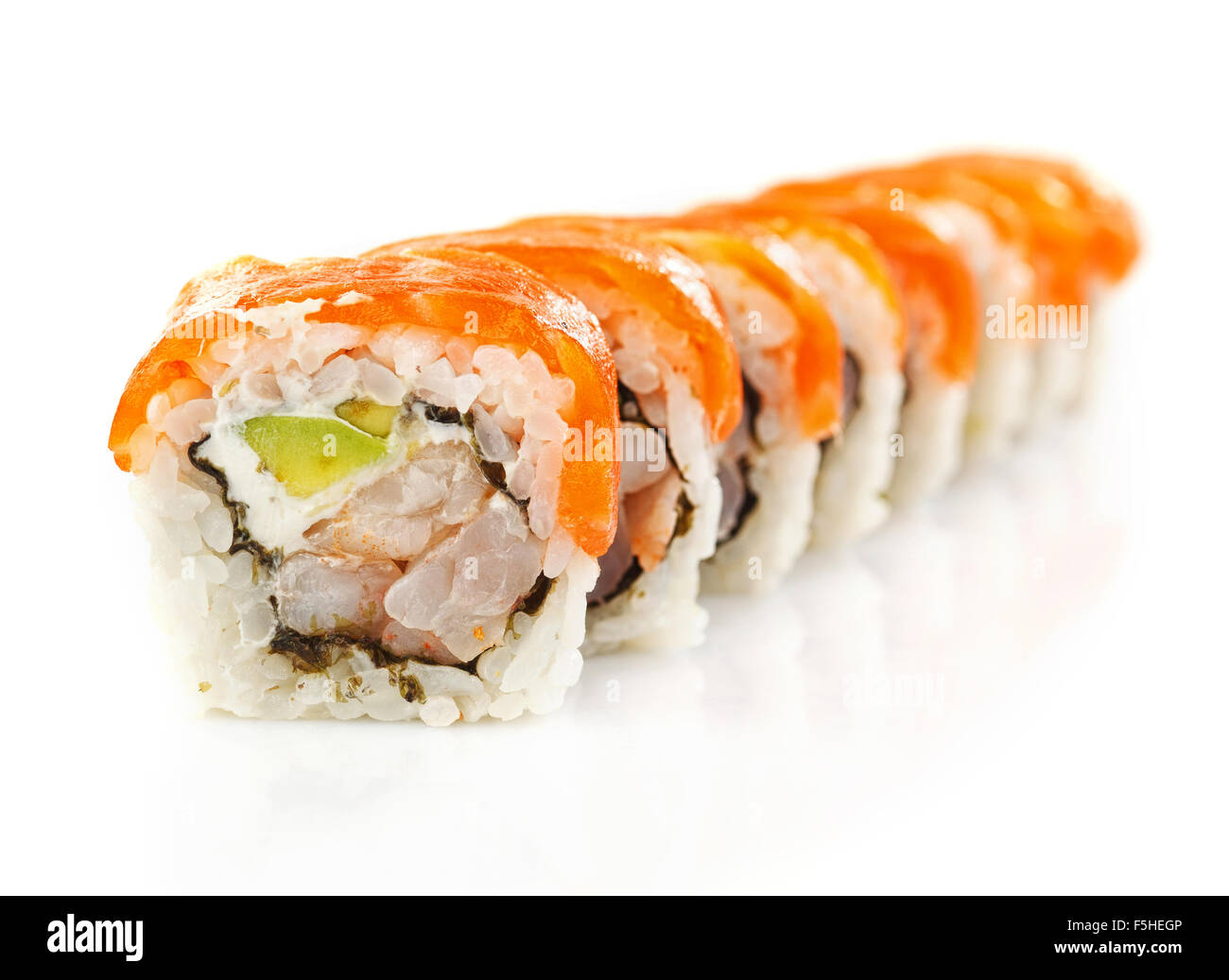 Shrimp sushi rice Cut Out Stock Images & Pictures - Alamy