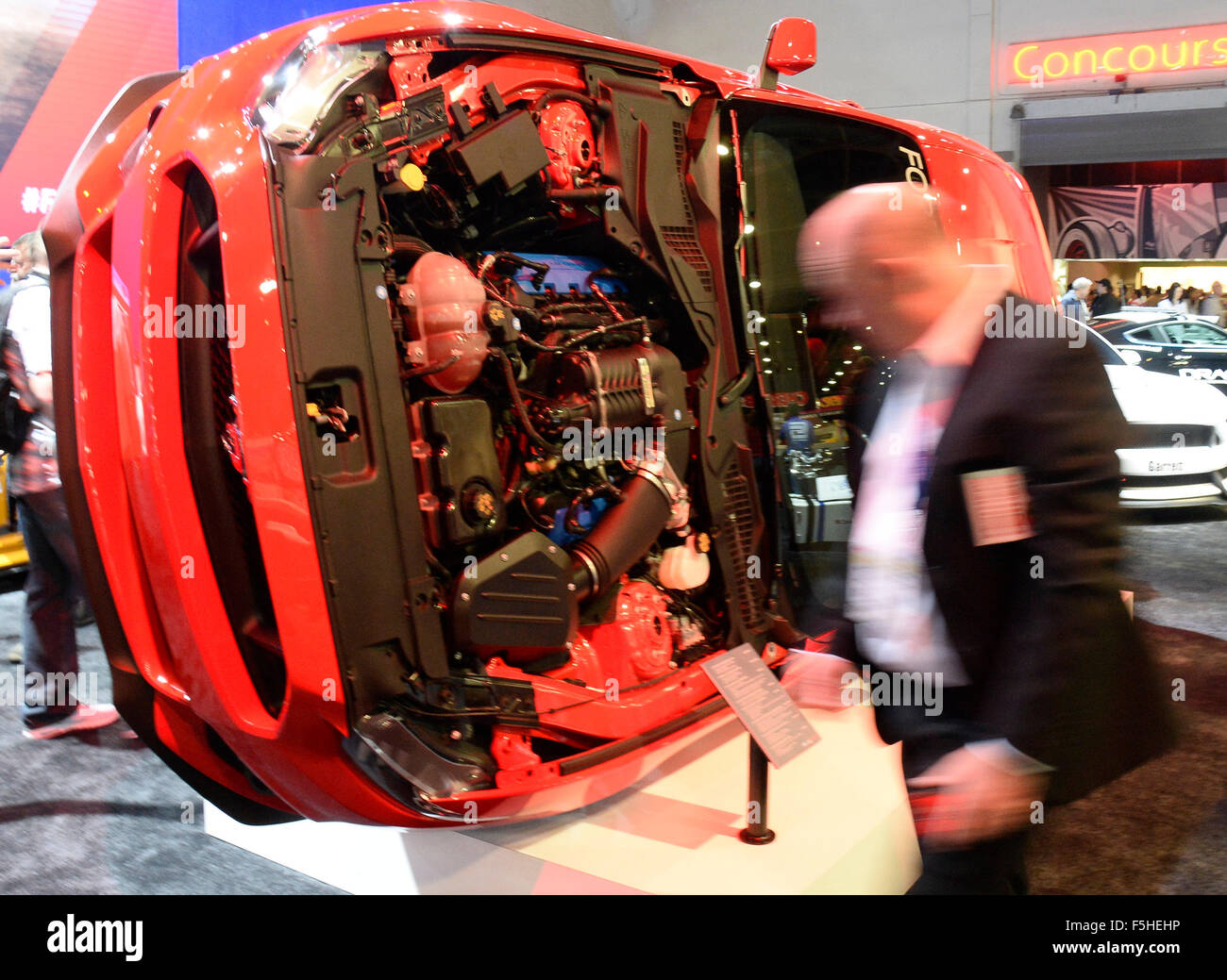 Las Vegas, Nevada, USA. 4th November, 2015. Many of the automotive ...