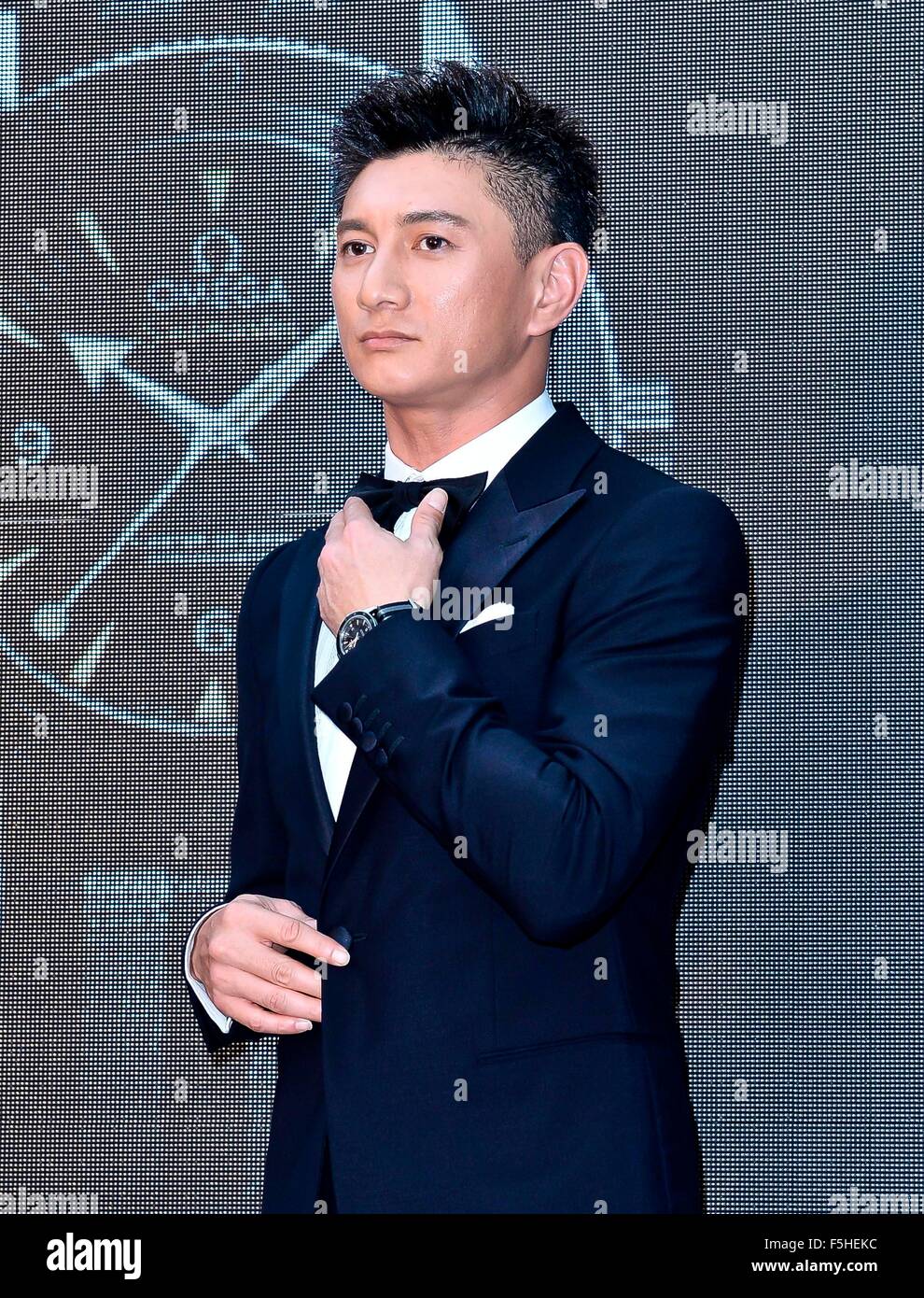 Taipei, Taiwan, China. 04th Nov, 2015. Nicky Wu promotes for OMEGA ...
