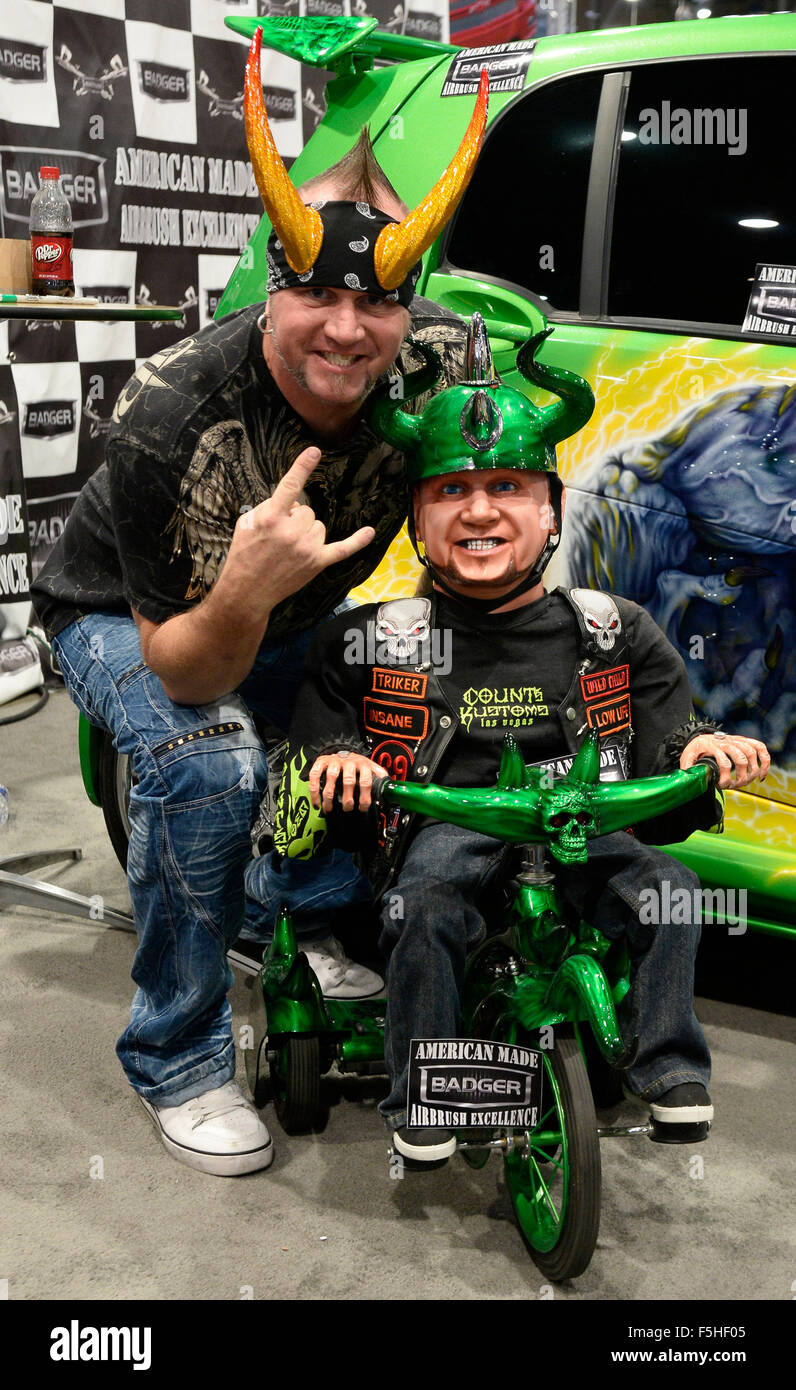 Las Vegas, Nevada, USA. 4th November, 2015. Counting Cars airbrush ...