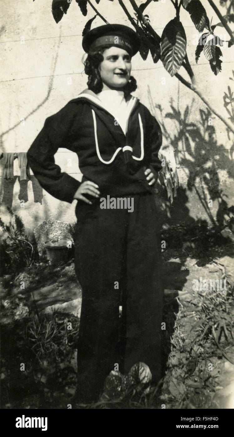 Woman sailor hi-res stock photography and images - Alamy