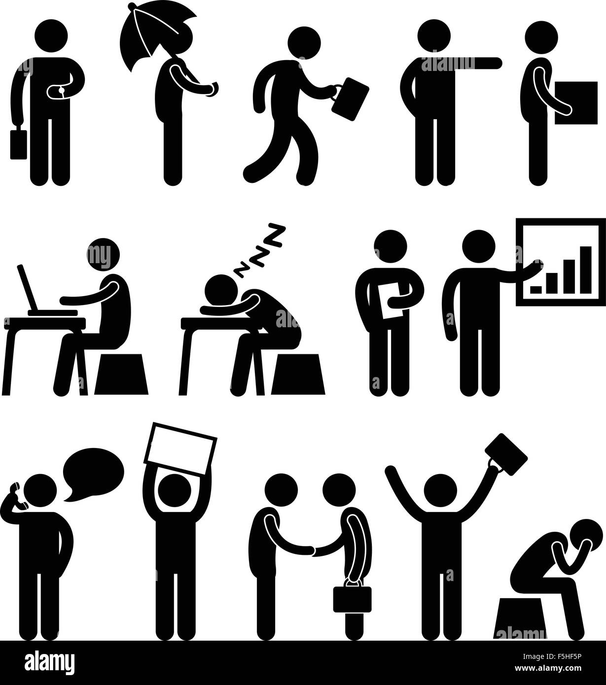 Office employee working on Black and White Stock Photos & Images - Alamy