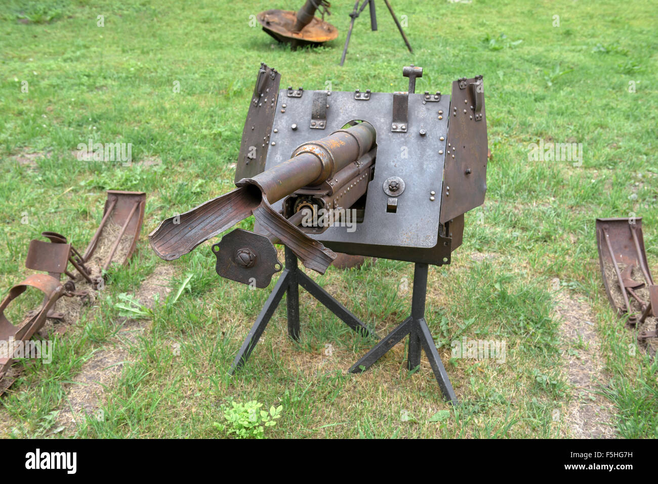 Broken gun barrel hi-res stock photography and images - Alamy