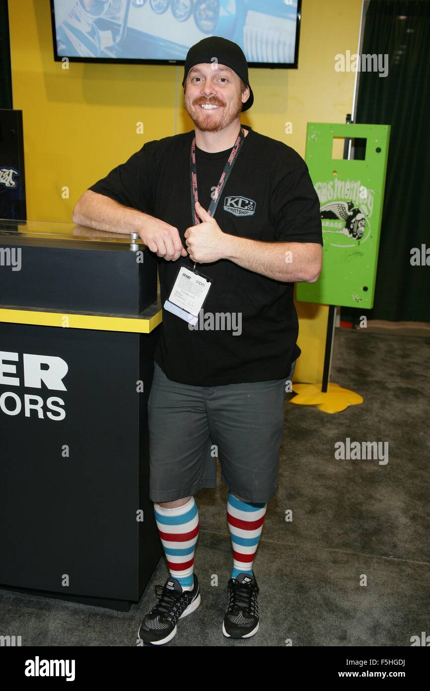 Las Vegas, NV, USA. 4th Nov, 2015. KC Mathieu of 'Fast N' Loud' in ...