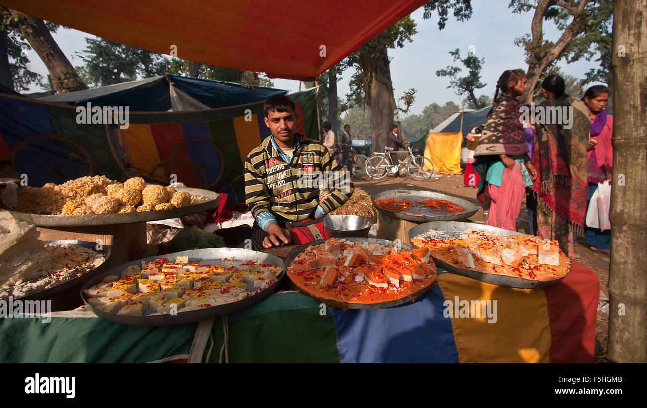 National street food festival india hi-res stock photography and images ...
