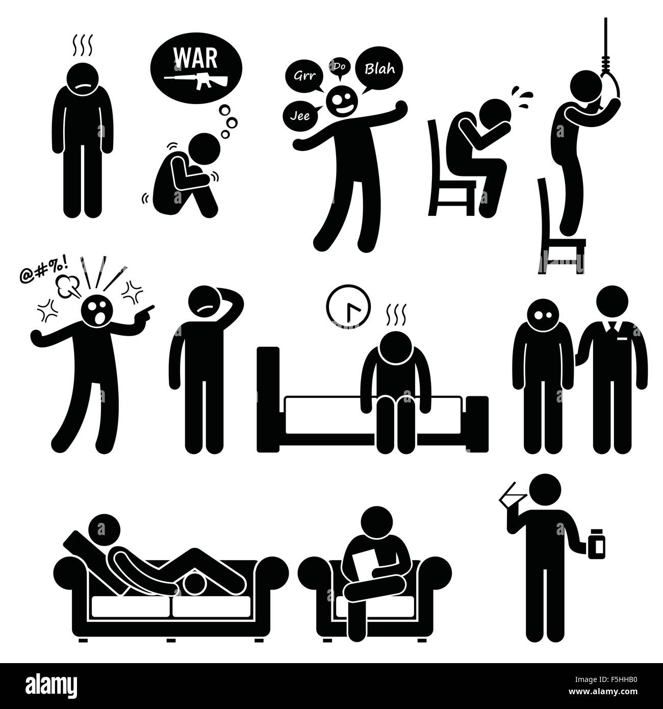 Psychology Psychiatric Mental Disorder Problem Psycho Illness Treatment ...