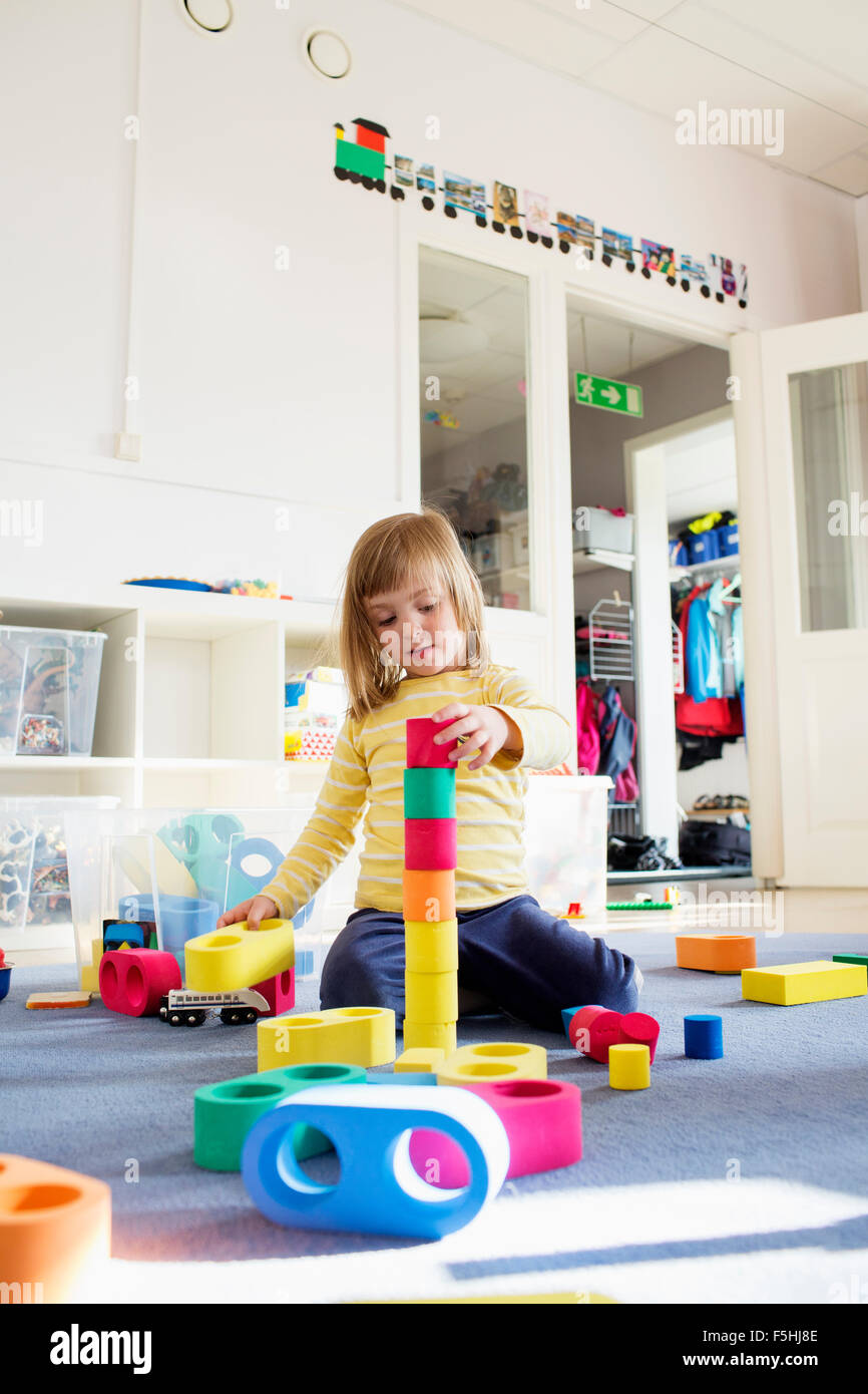 Kindergarten girl hi-res stock photography and images - Alamy