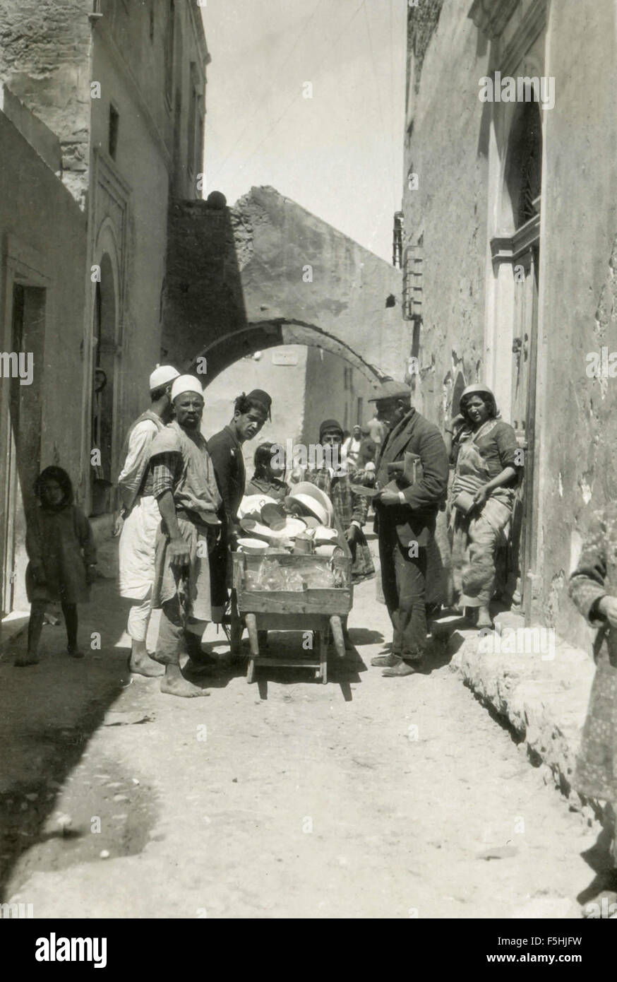 Old streets, Tripoli, Libya Stock Photo - Alamy