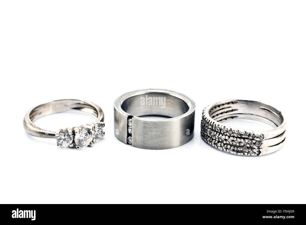 Silver rings hi-res stock photography and images - Alamy