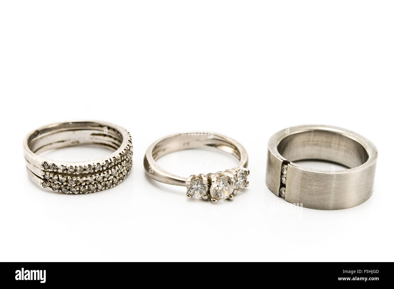 Silver rings hi-res stock photography and images - Alamy