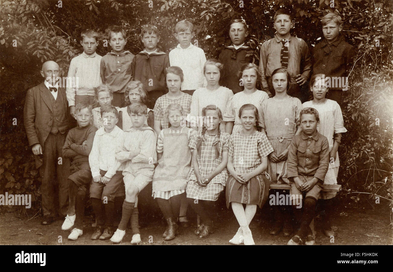 Photos of the class during a school trip, Denmark Stock Photo - Alamy