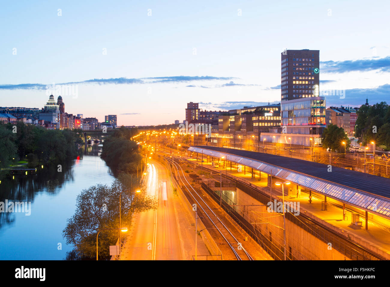 Stockholm train station hi-res stock photography and images - Alamy