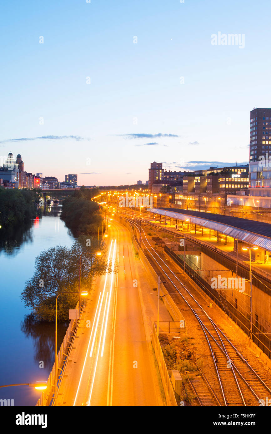 Stockholm central station train hi-res stock photography and images - Alamy