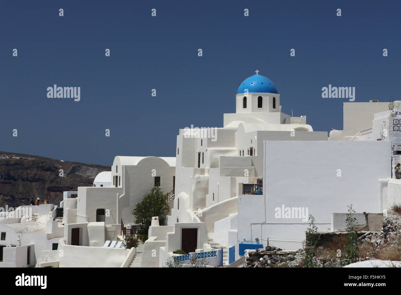 Greek church on hilltop hi-res stock photography and images - Alamy