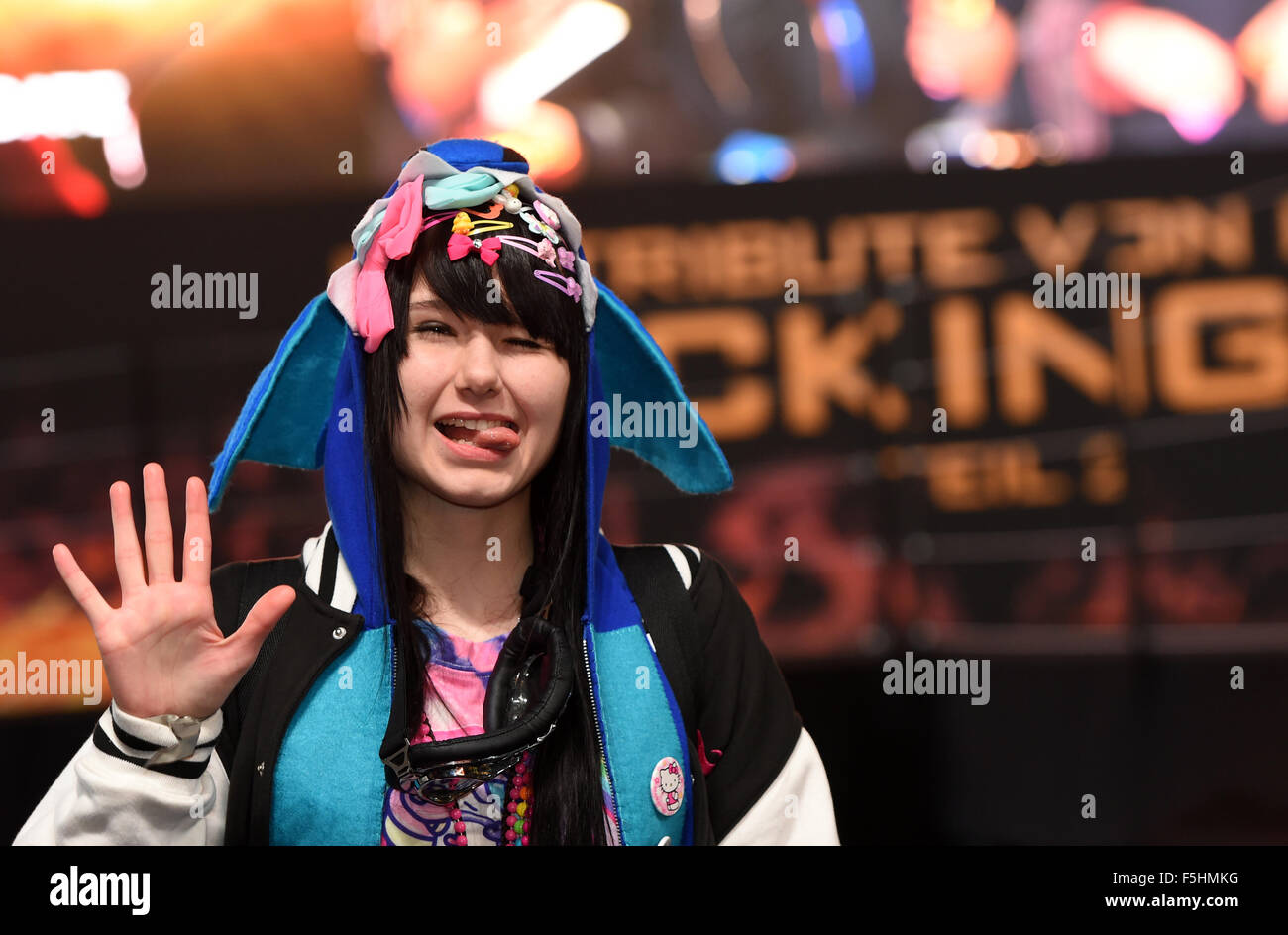 Berlin, Germany. 4th Nov, 2015. Singer Jamie-Lee Kriewitz attends the ...