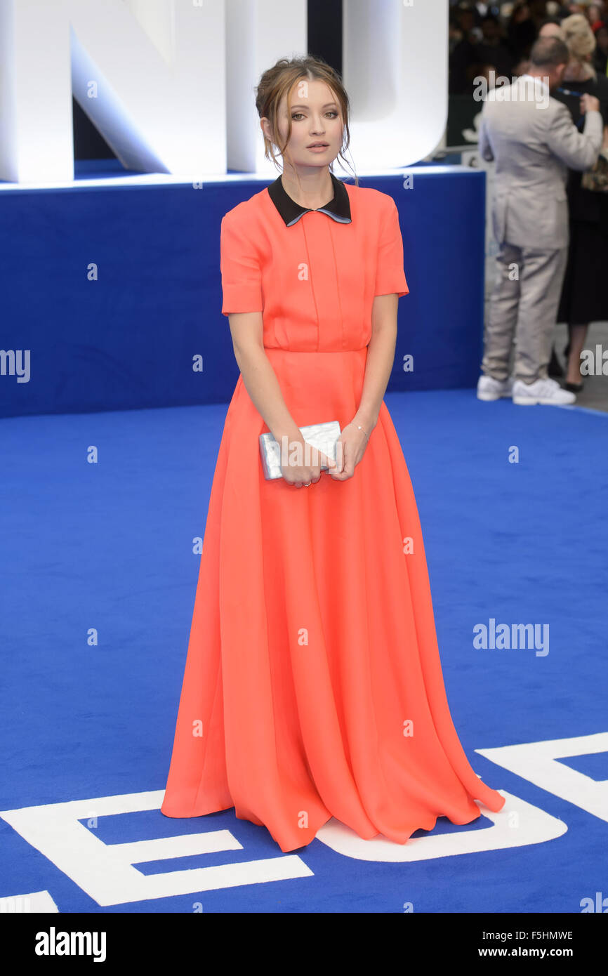 'Legend' film premiere held at the Odeon - Arrivals Featuring: Emily ...