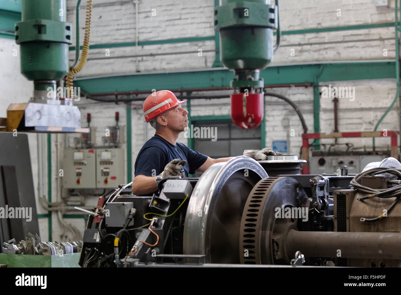 Berlin, Germany, the main workshop of the Berlin S-Bahn in Berlin ...
