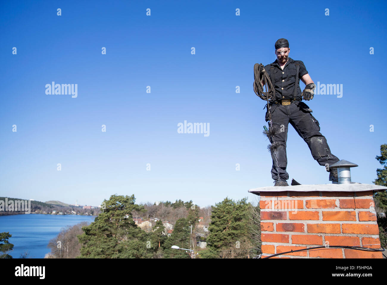 Chimney sweep hi-res stock photography and images - Alamy