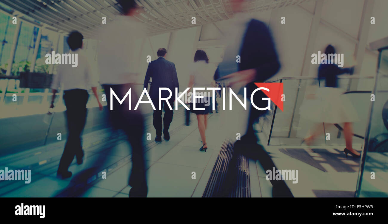 Marketing Business Advertising Commercial Vision Concept Stock Photo ...