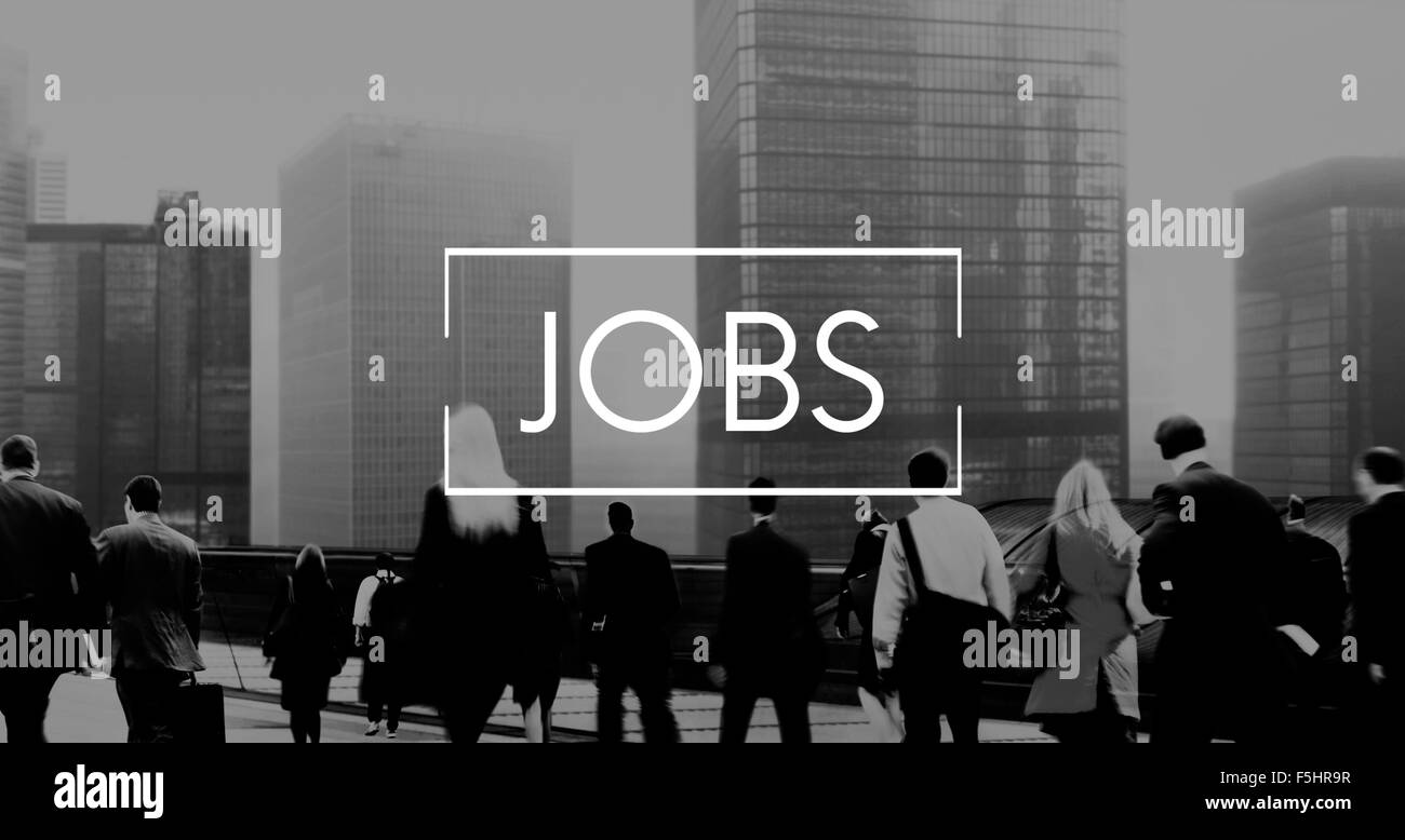 Jobs Employment Career Occupation Application Concept Stock Photo - Alamy