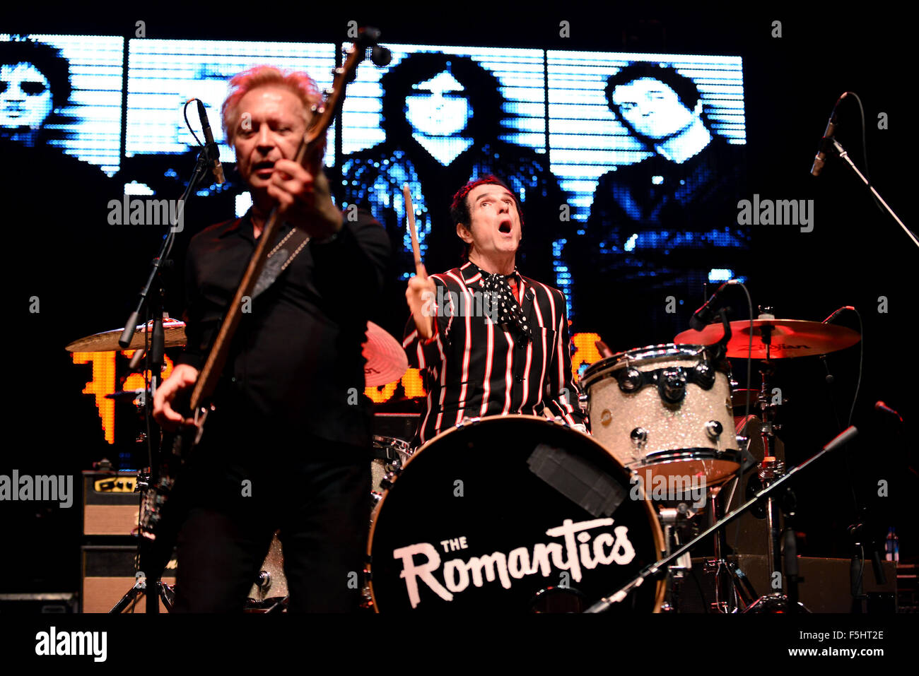 The Romantics performing at Hard Rock Live! in the Seminole Hard Rock ...