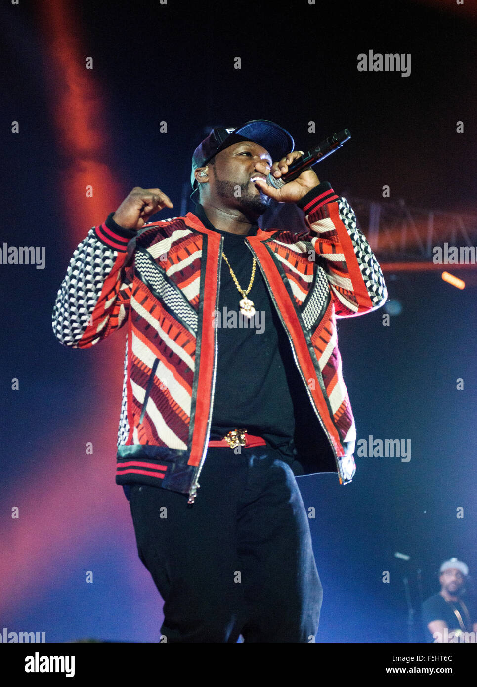 Glasgow, Scotland, UK. 4th November, 2015. Rapper CURTIS Jackson aka 50 ...