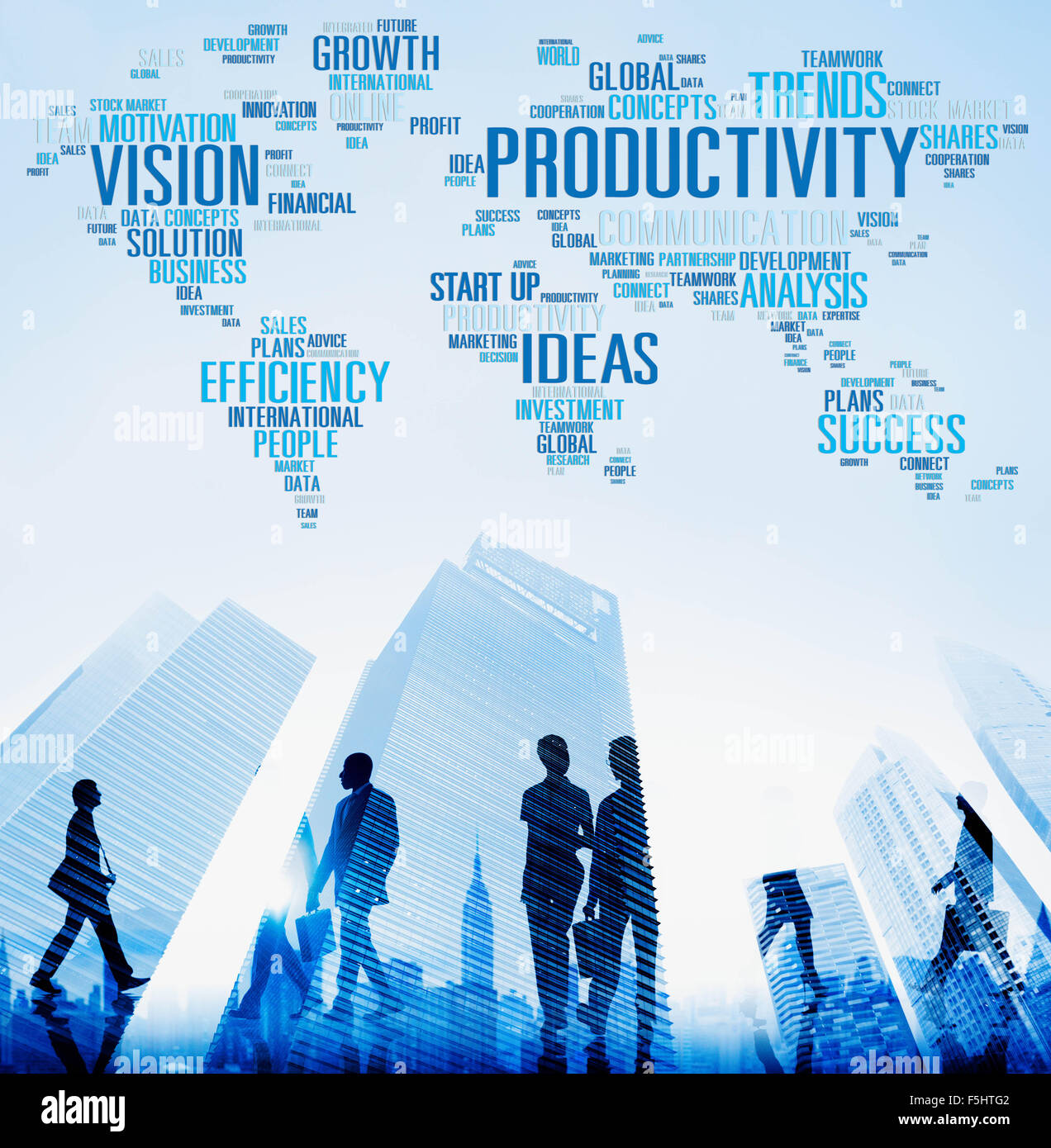 Productivity Vision Idea Efficiency Growth Success Solution Concept ...