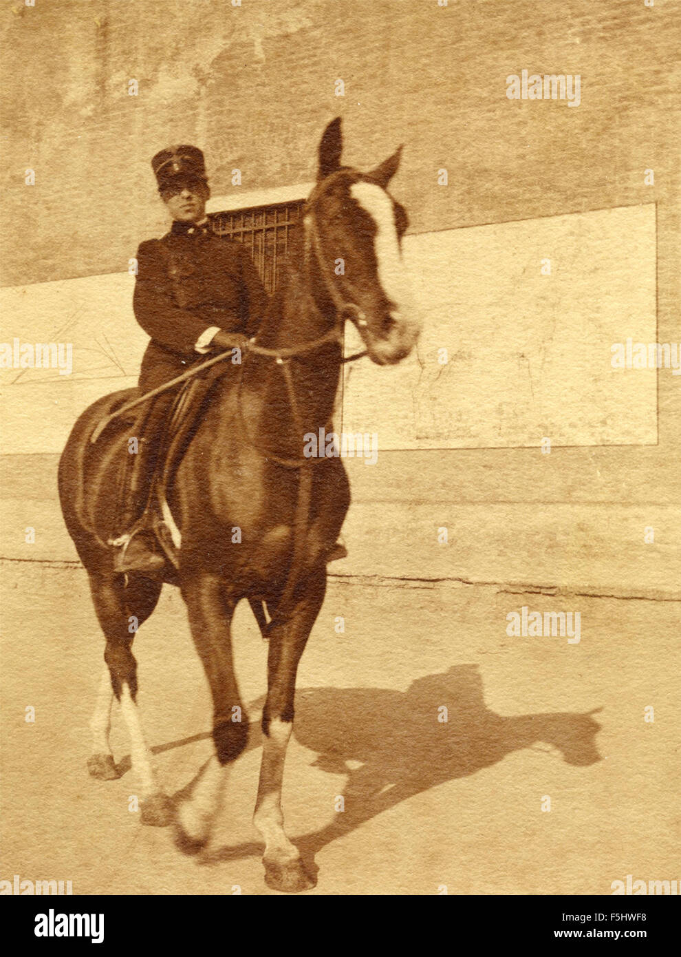 Cavalry officer on his horse hi-res stock photography and images - Alamy