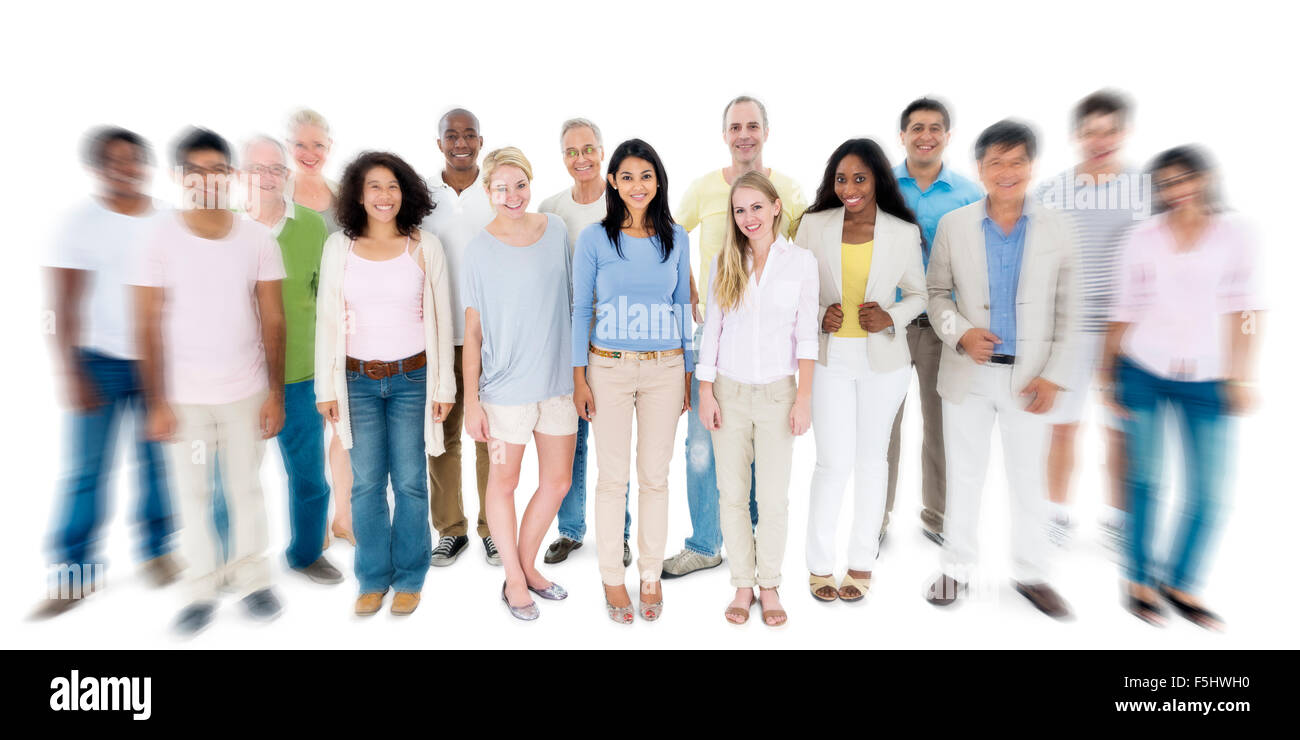 Group Of Middle Aged People