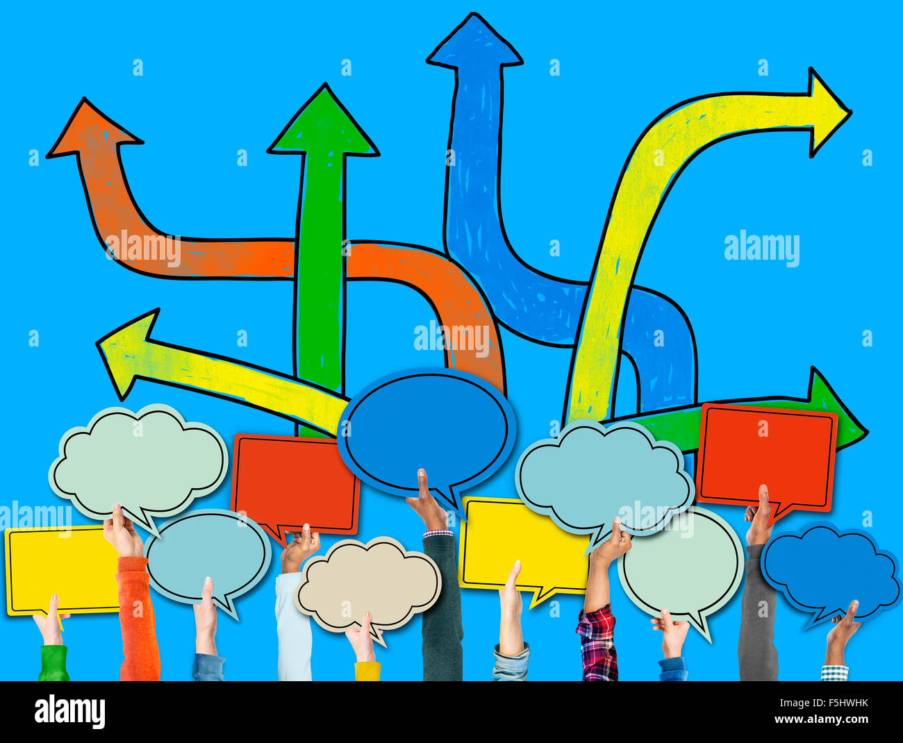 Directions Choice Change Change Decision Making Concept Stock Photo - Alamy