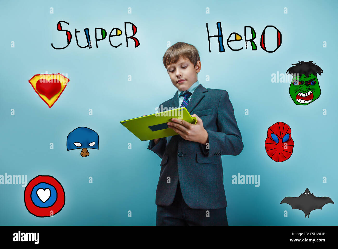 Superman suit office hi-res stock photography and images - Alamy