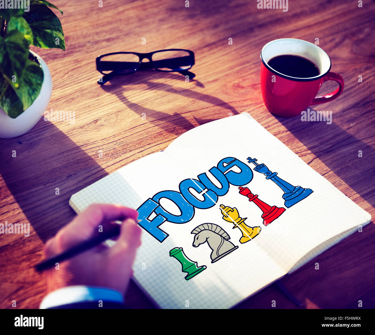 Focus Focal Concentration Attention Concept Stock Photo - Alamy