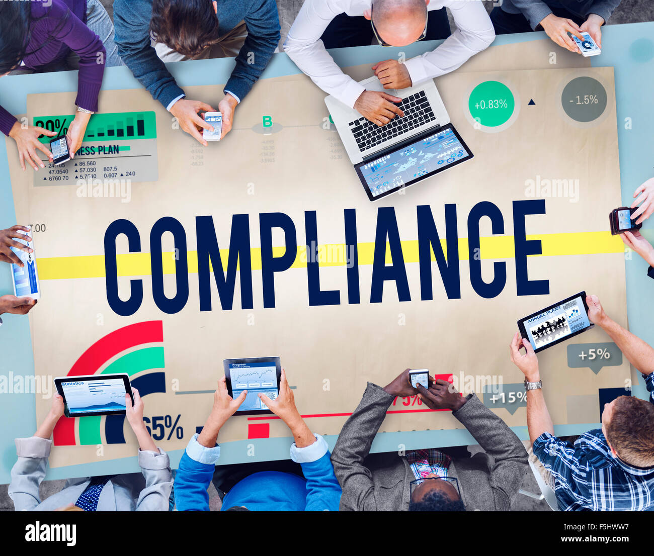 Compliance Procedure RUles Strategy Policy Concept Stock Photo - Alamy