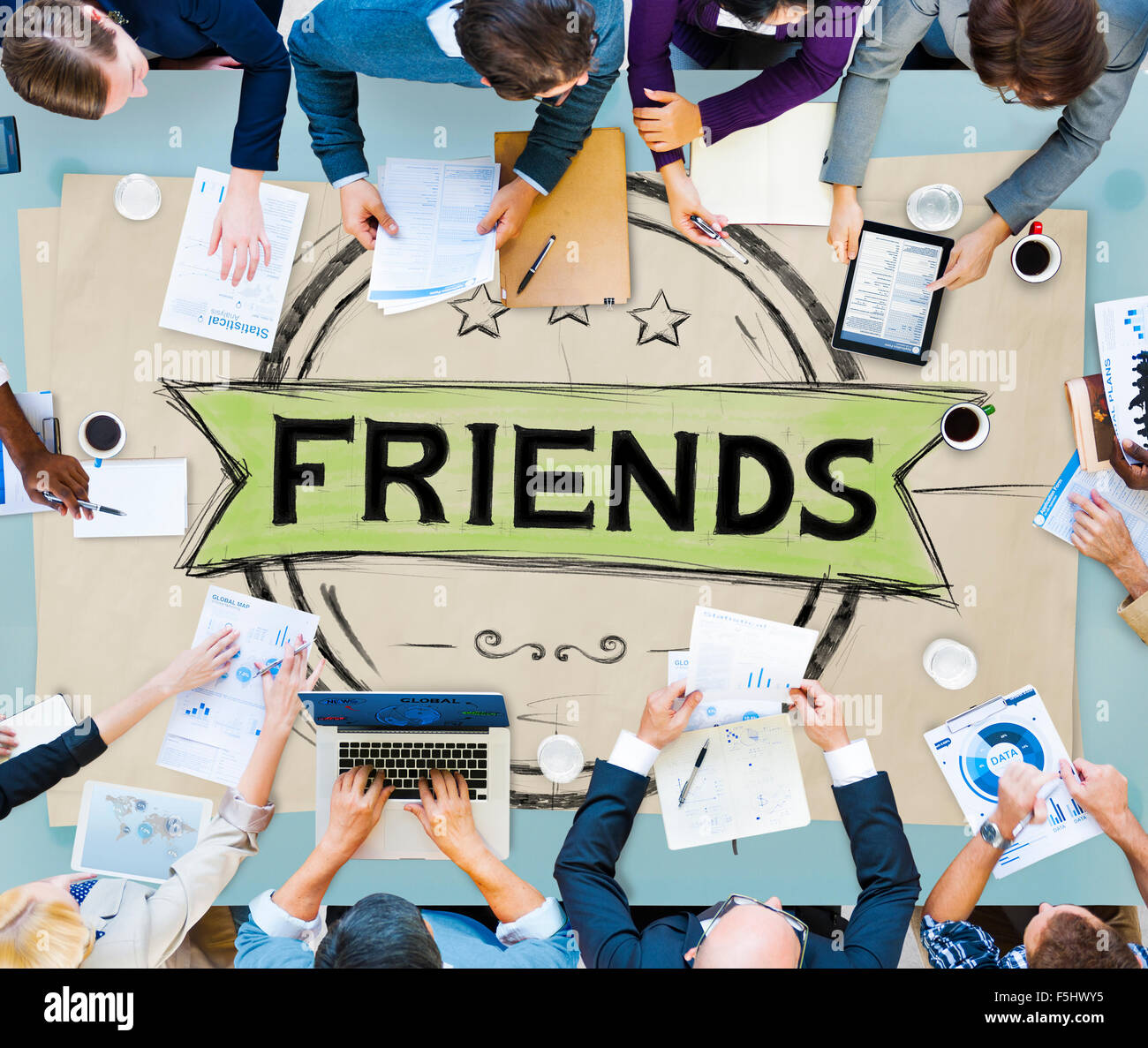 Friends Friendship Relationship Buddy Concept Stock Photo - Alamy