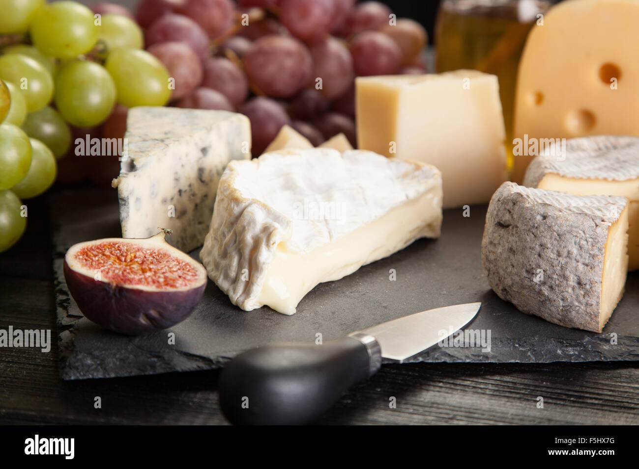 French soft cheese Stock Photo - Alamy