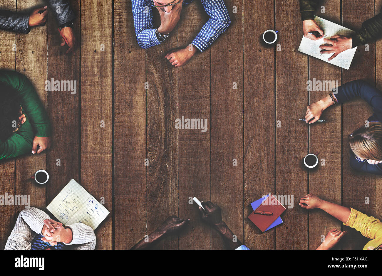 Diversity Teamwork Discussion Meeting Planning Concept Stock Photo - Alamy