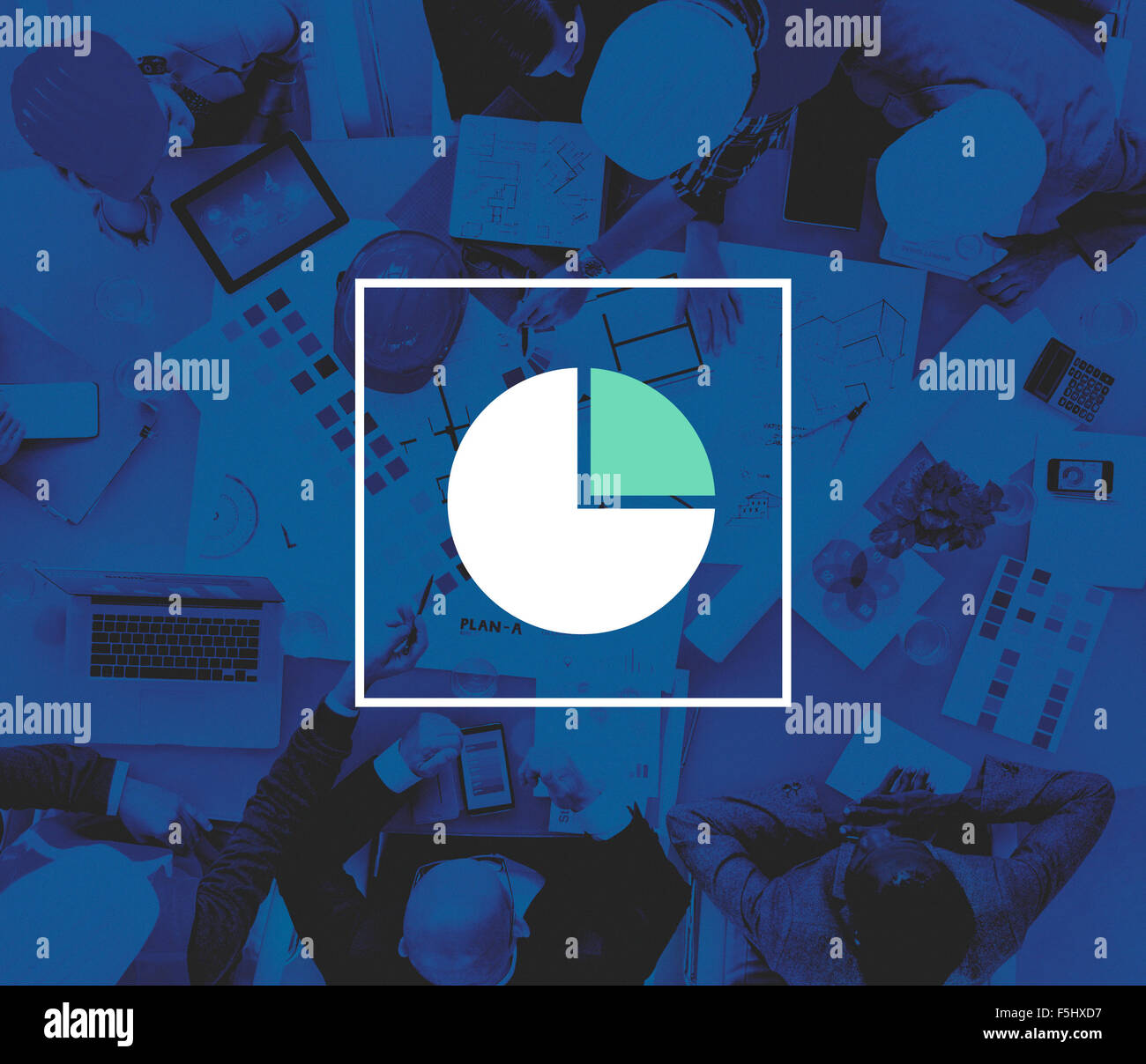 Market Share Business Graph Chart Competition Concept Stock Photo - Alamy
