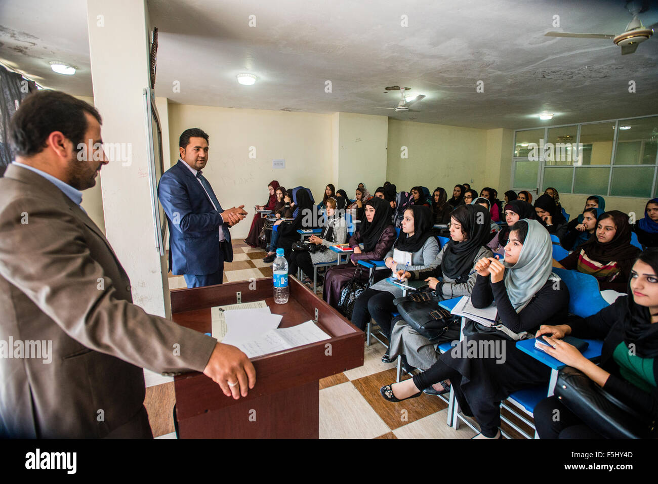 Female law class in Mashal institute of higher education, Kabul ...