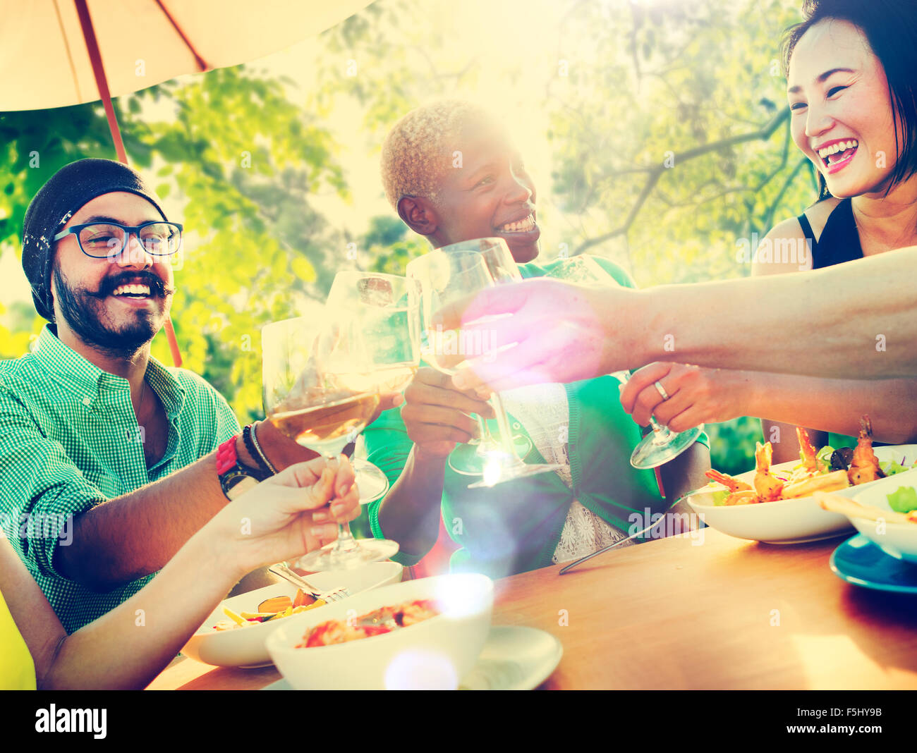 Friends Friendship Outdoor Chilling Togetherness Concept Stock Photo ...