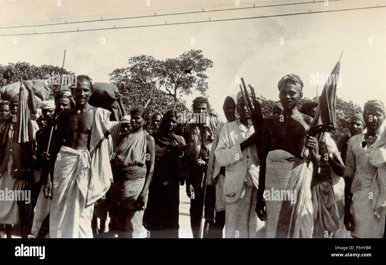 Group of Indians in the street, India Stock Photo - Alamy