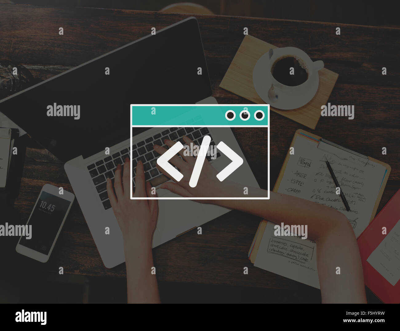 Digital coding overlay hi-res stock photography and images - Alamy