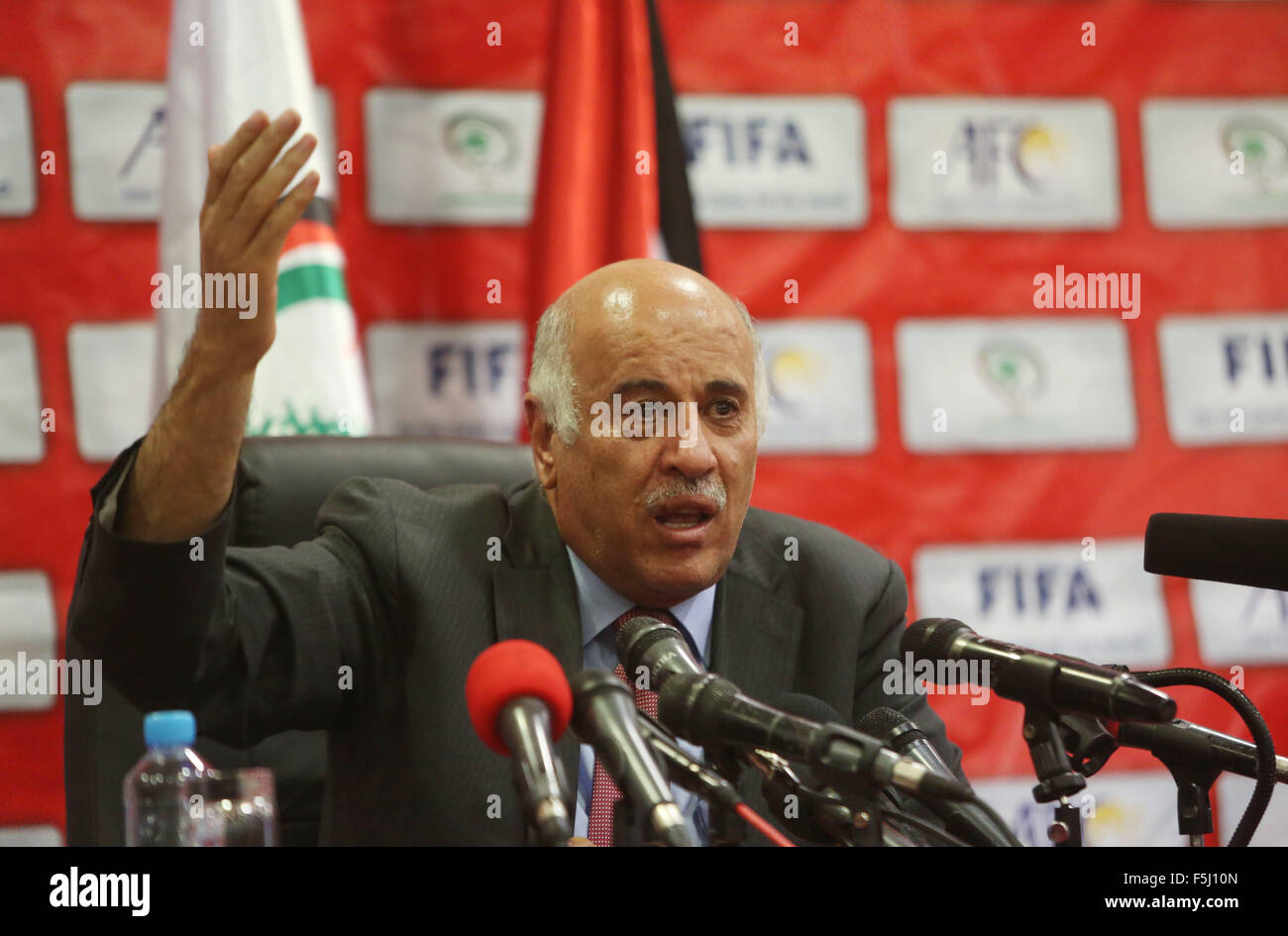 Ramallah, West Bank, Palestinian Territory. 5th Nov, 2015. President of ...